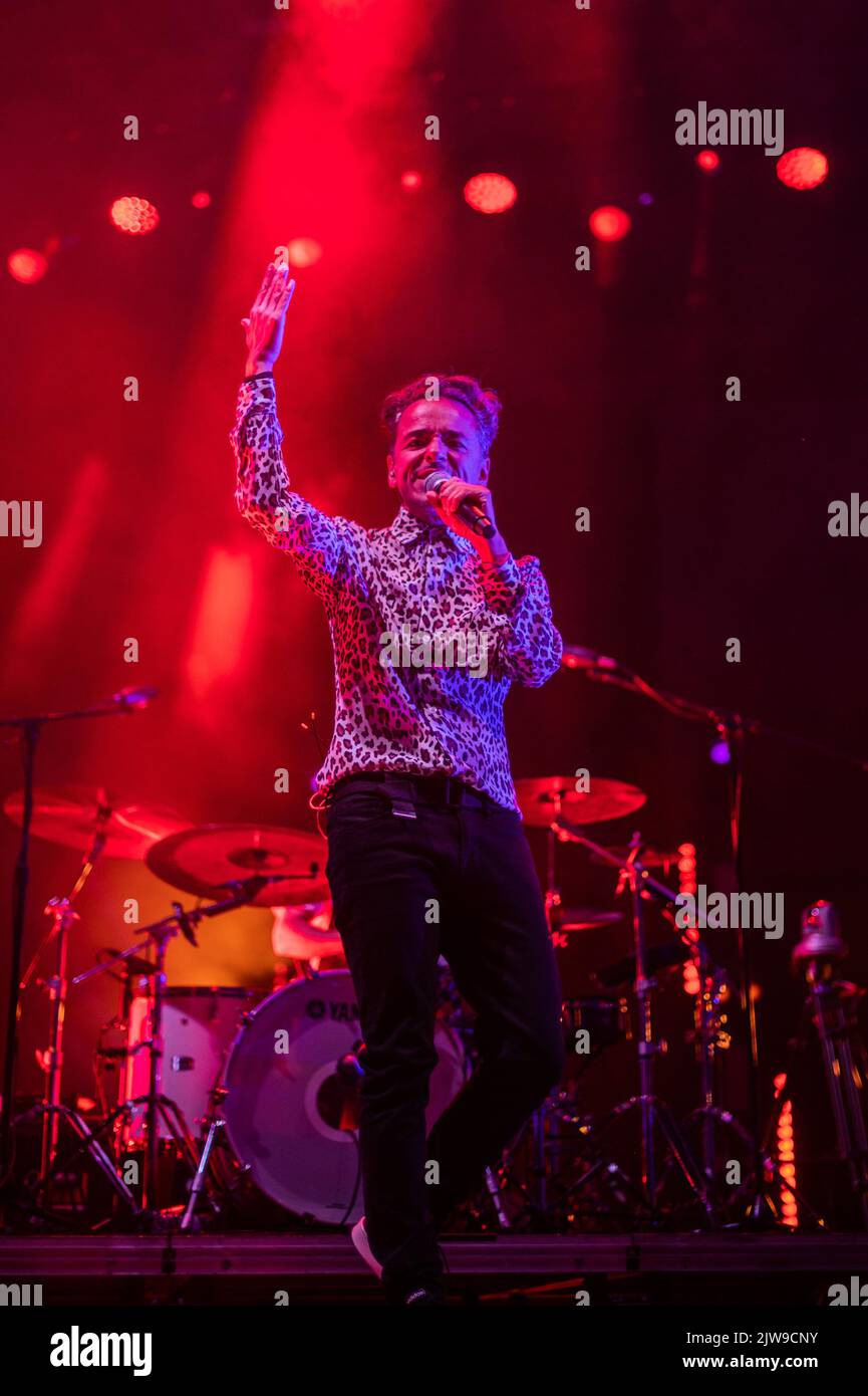 Mexican band Cafe Tacvba performing live at Vive Latino 2022 Music ...