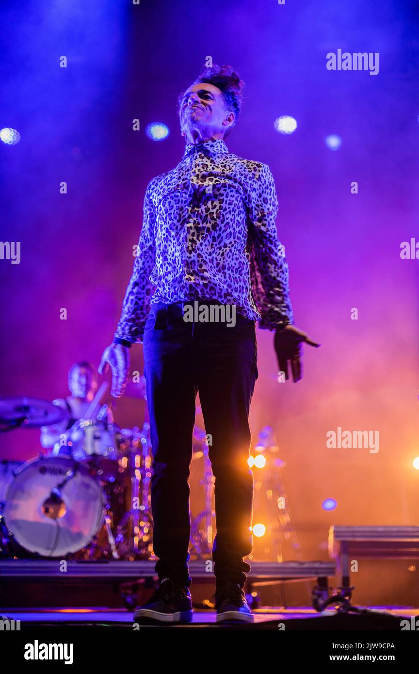 Mexican band Cafe Tacvba performing live at Vive Latino 2022 Music ...