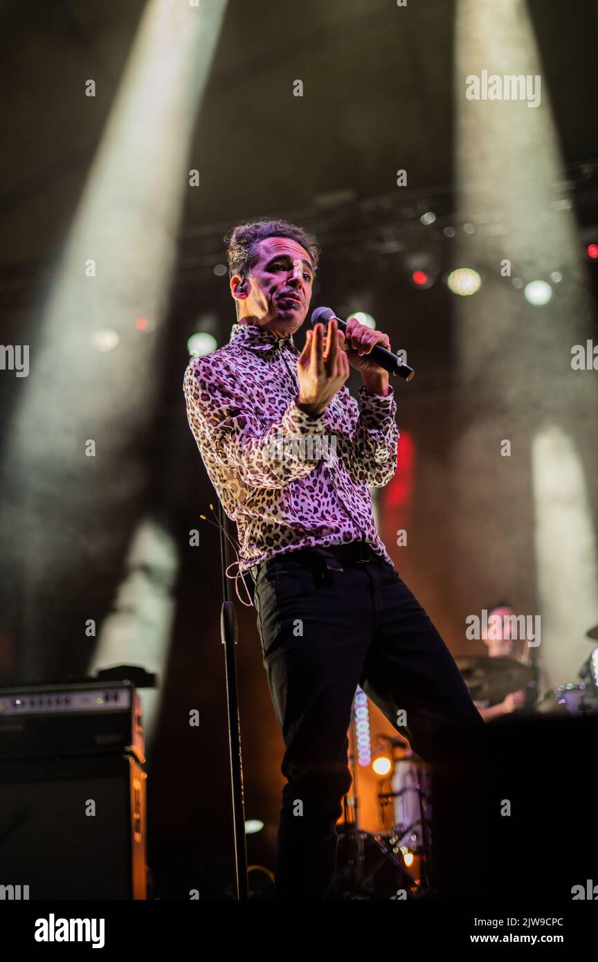 Mexican band Cafe Tacvba performing live at Vive Latino 2022 Music ...