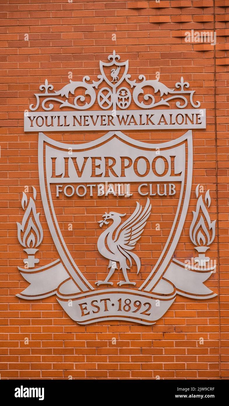 Liverpool fc logo 2022 hi-res stock photography and images - Alamy