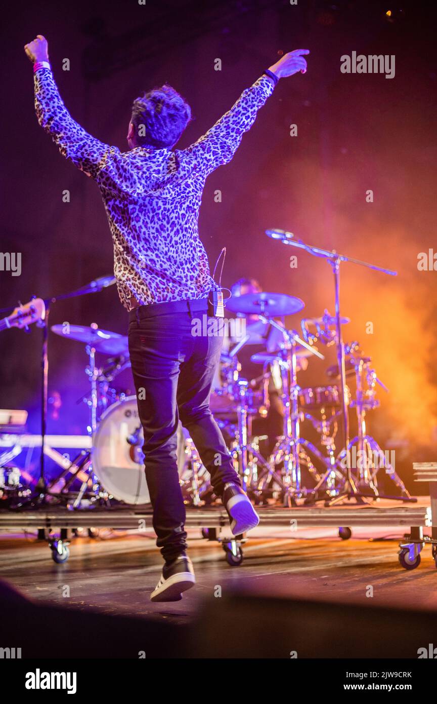 Mexican band Cafe Tacvba performing live at Vive Latino 2022 Music ...