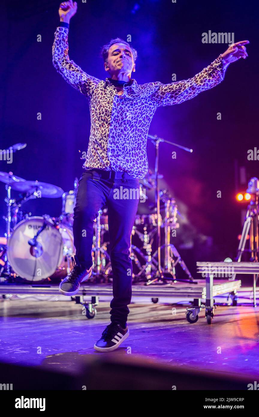 Mexican band Cafe Tacvba performing live at Vive Latino 2022 Music ...