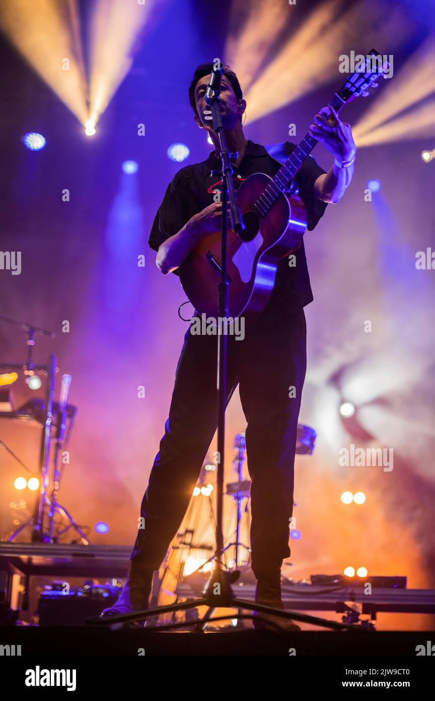 Mexican band Cafe Tacvba performing live at Vive Latino 2022 Music ...