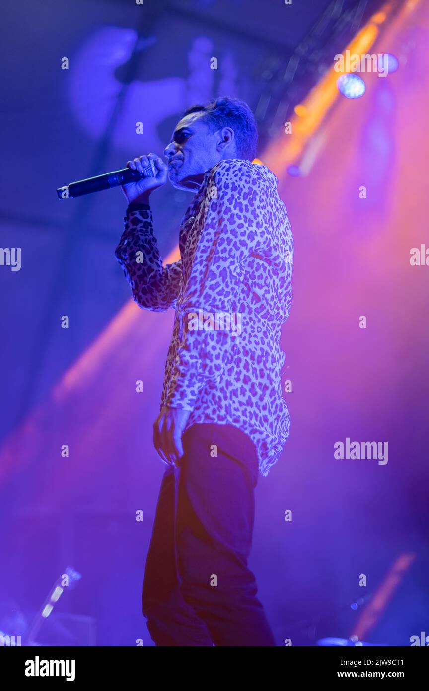 Mexican band Cafe Tacvba performing live at Vive Latino 2022 Music ...