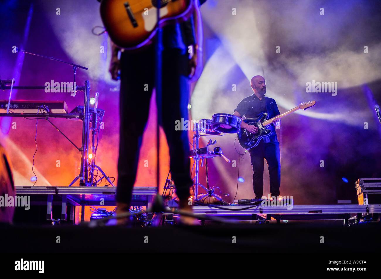 Mexican band Cafe Tacvba performing live at Vive Latino 2022 Music ...