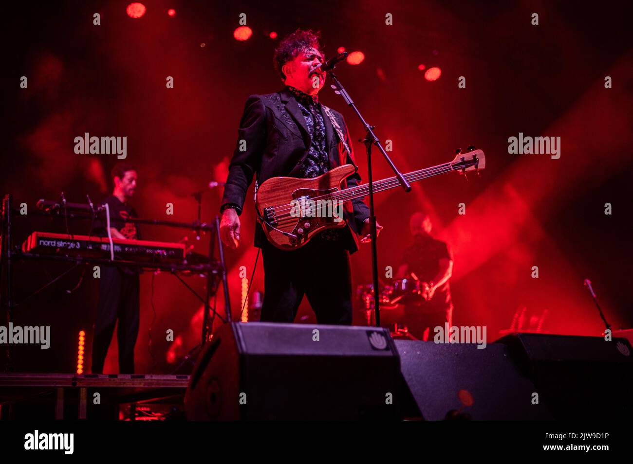 Mexican band Cafe Tacvba performing live at Vive Latino 2022 Music ...