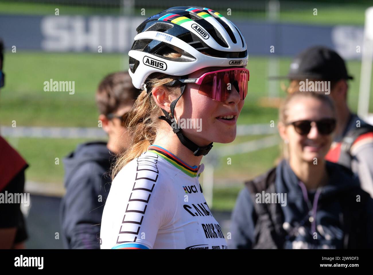 Daolasa, Val di Sole, Italy, September 04, 2022, (1) Line Burquier (FRA ...