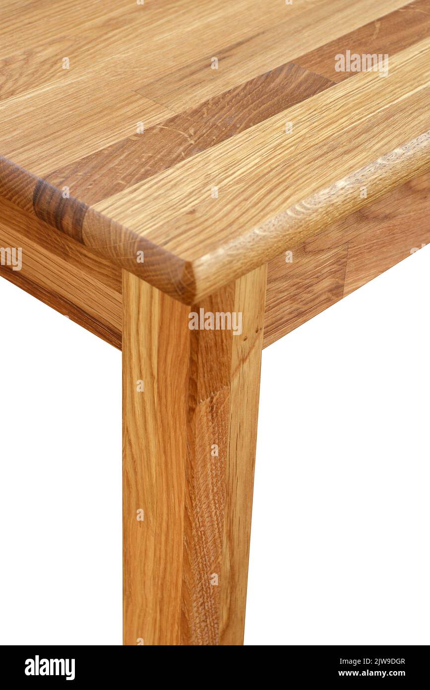 Wooden table surface, natural hardwood furniture close view photo ...
