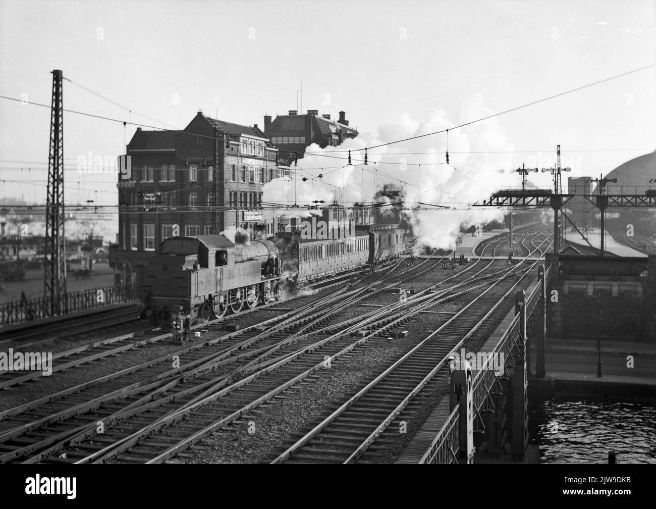 Image of a shunting steam locomotive from the 6000 series of the N.S ...