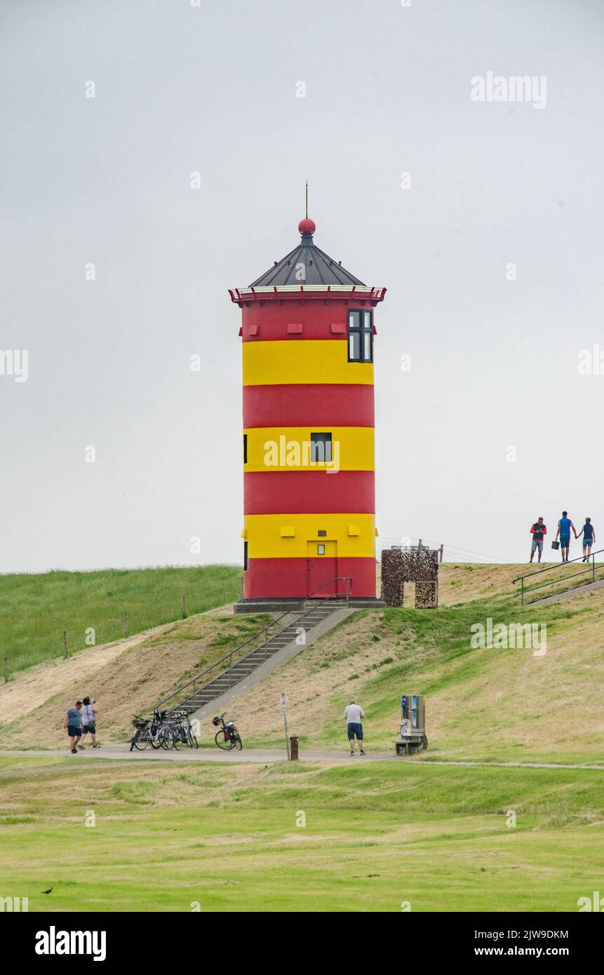 Krummhörn June 2021: The Pilsum lighthouse is a lighthouse on the North ...