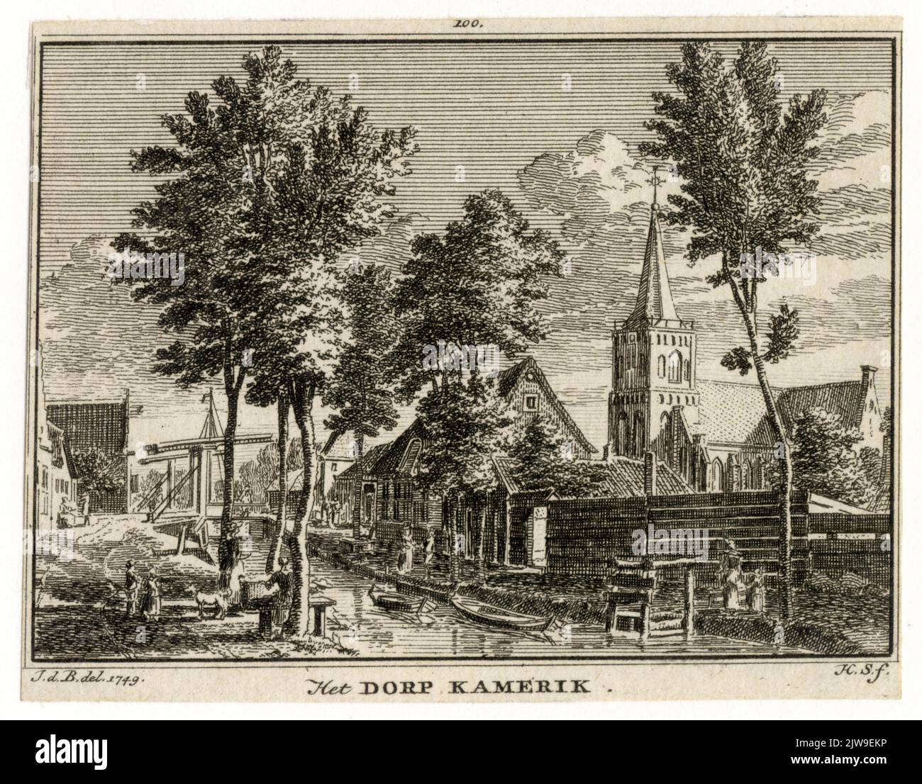 The village of Kamerik Stock Photo - Alamy