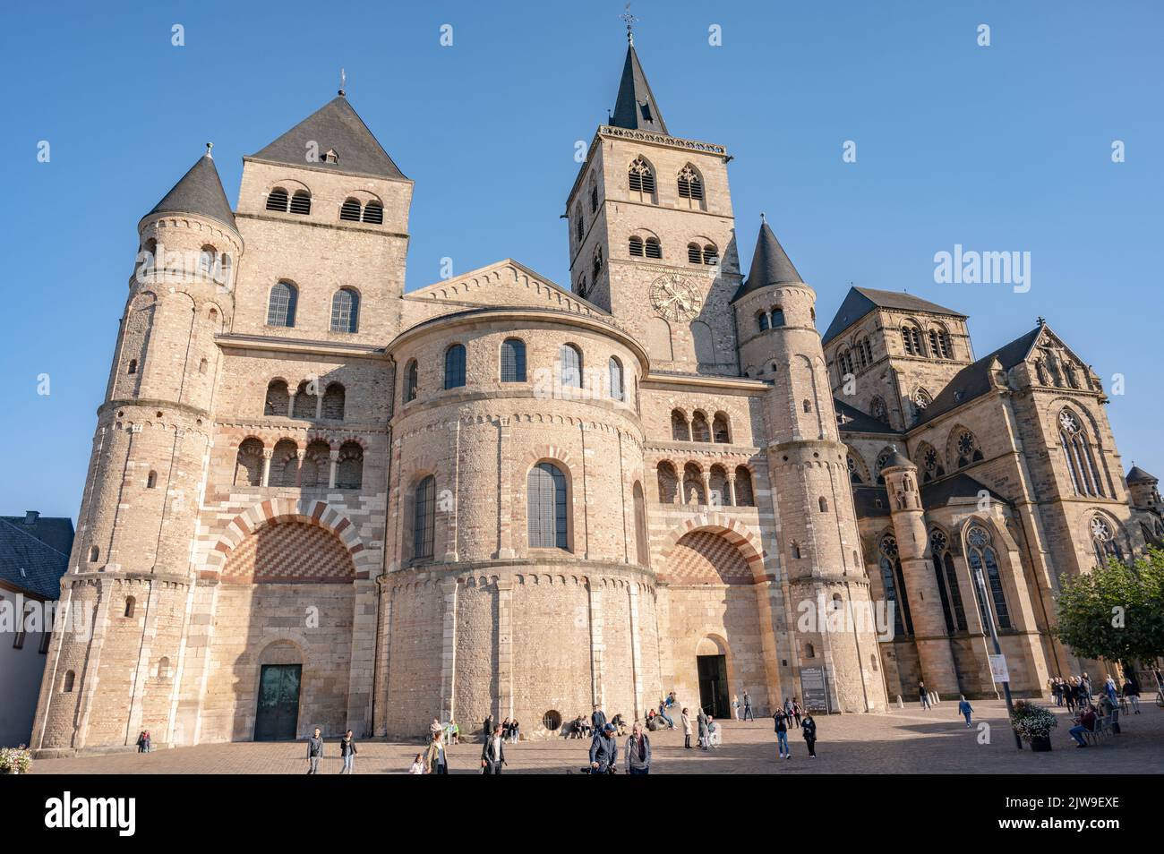 Trier October 2021: The High Cathedral of St. Peter zu Trier is the ...