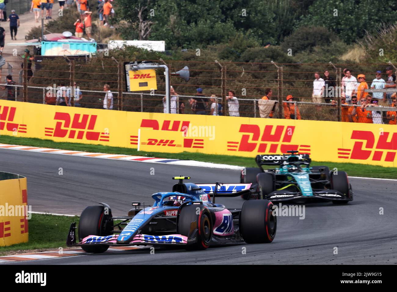 Esteban Ocon (FRA) Alpine F1 Team A522. 04.09.2022. Formula 1 World Championship, Rd 14, Dutch ...