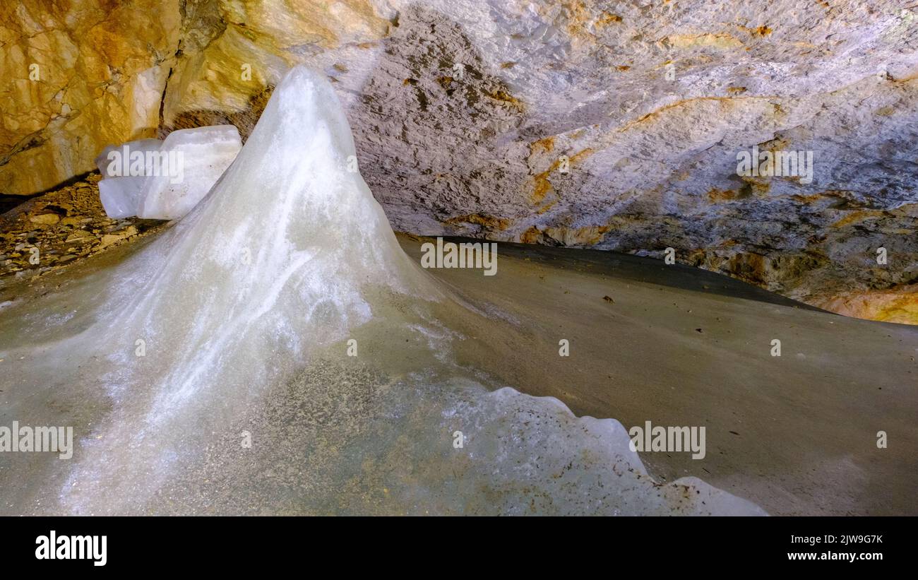 Dobsinska ice cave hi-res stock photography and images - Alamy