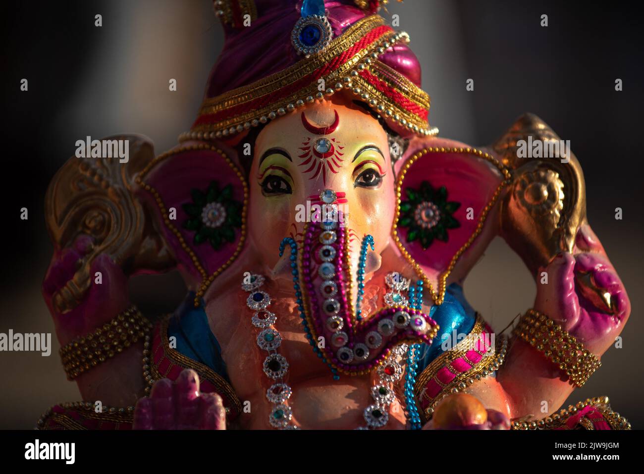 Bangkok, Thailand. 04th Sep, 2022. A statue of the Hindu god Lord ...