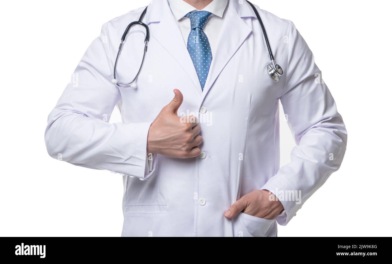 cropped view of cardiologist with medicine stethoscope. cardiologist ...