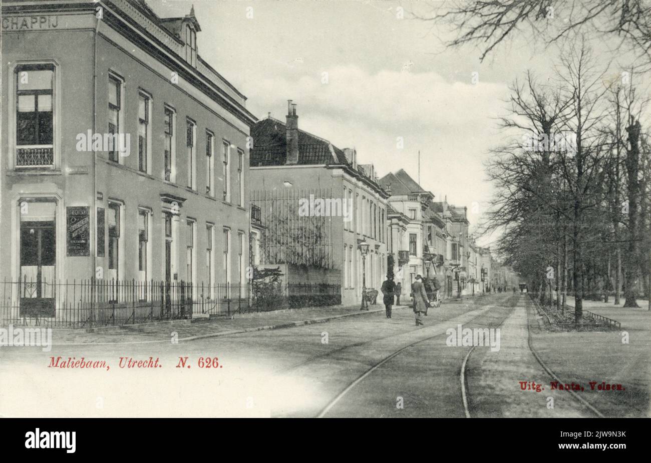 View in the Maliebaan in Utrecht Stock Photo - Alamy