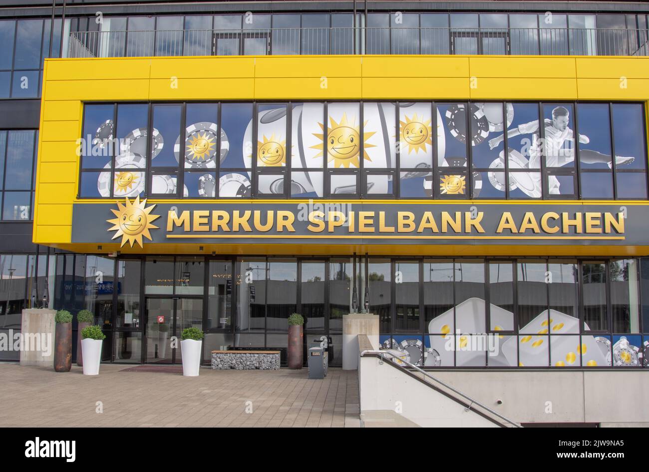 Aachen september 2022: Alemannia Aachen's Tivoli football stadium Stock ...