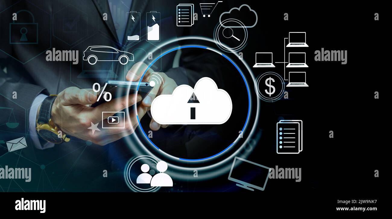 cloud technology and networking concept Stock Photo - Alamy