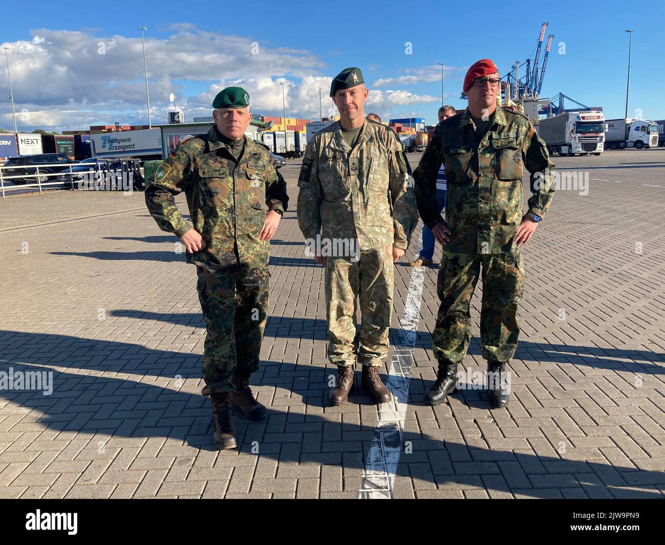 Klaipeda, Lithuania. 04th Sep, 2022. Lithuanian Brigadier General ...