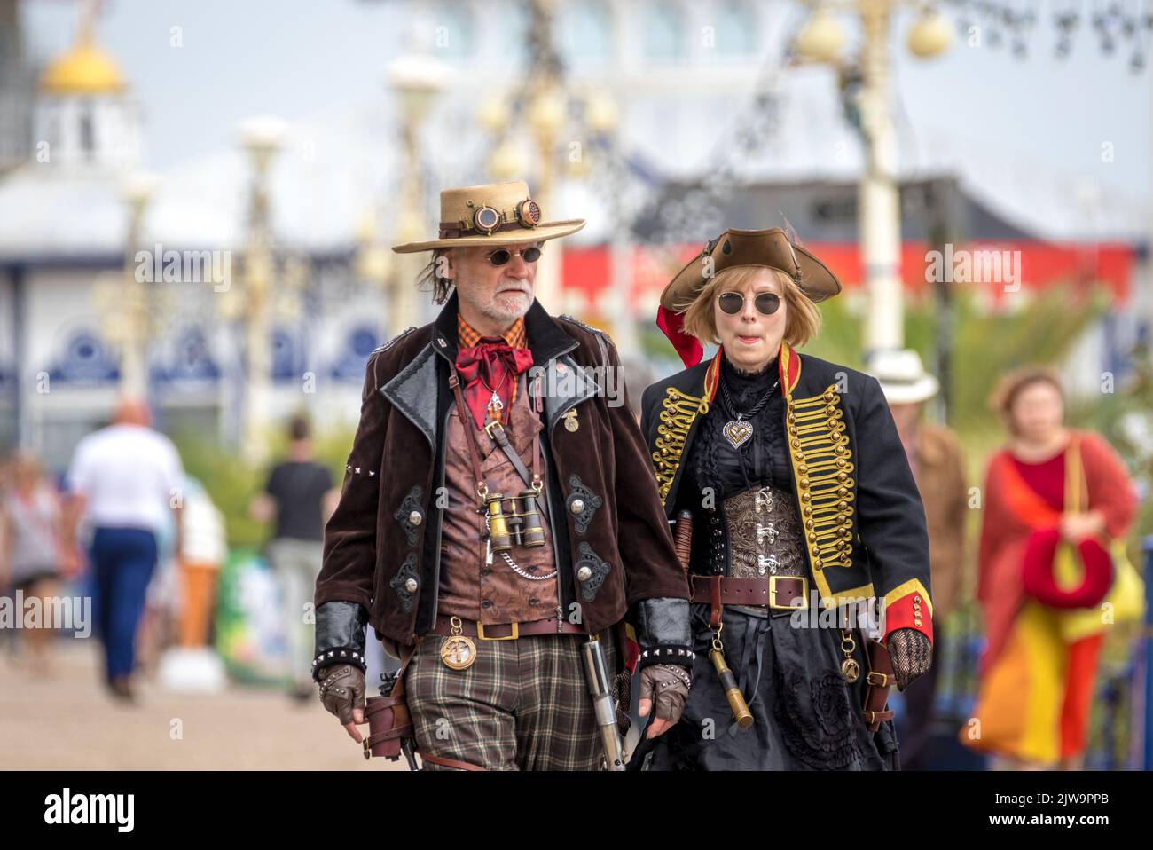Steampunk event, Eastbourne, East Sussex, UK Stock Photo - Alamy