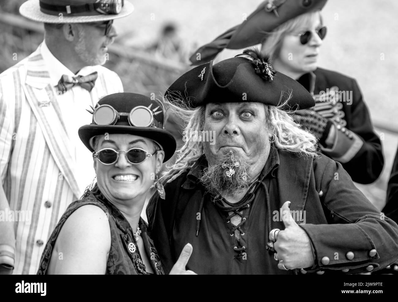 Punk fashion uk Black and White Stock Photos & Images - Alamy