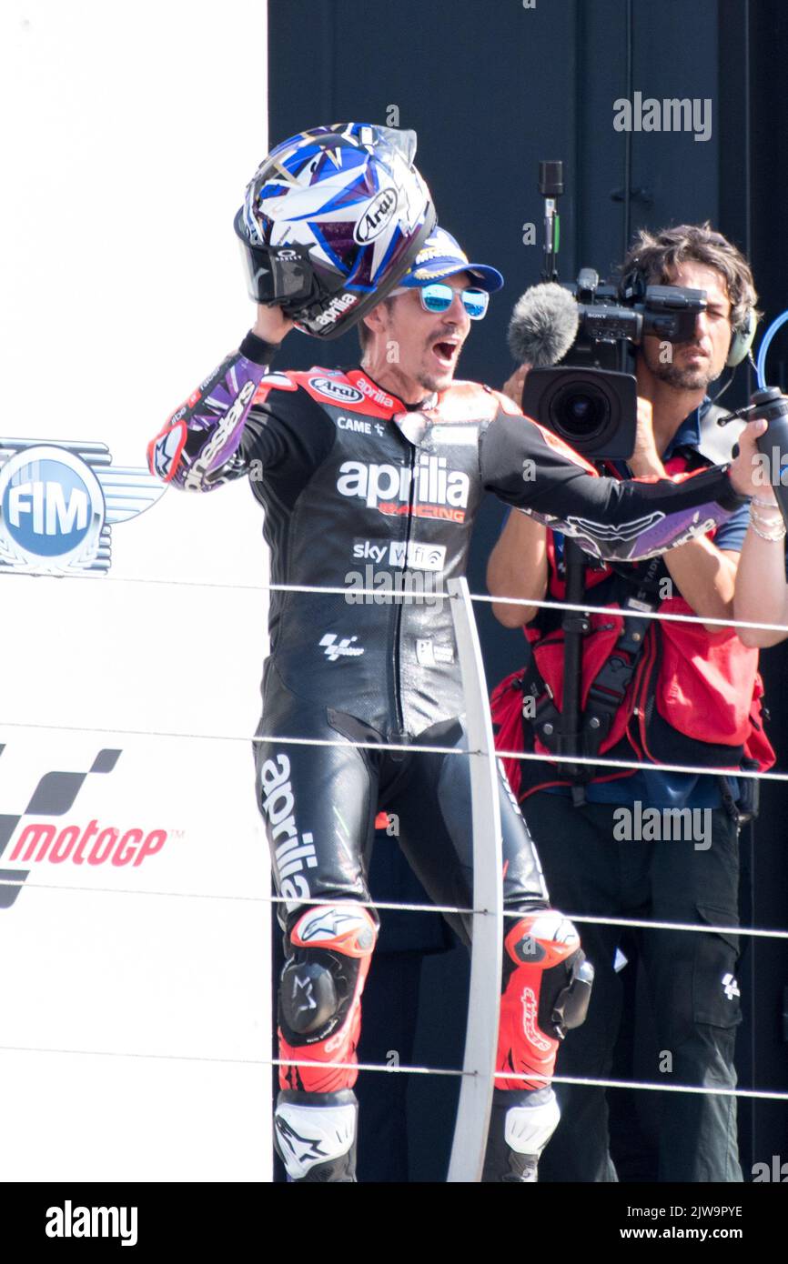 4th September 2022; Misano World Circuit Marco Simoncelli, Misano Adriatico, Rimini, Emilia ...