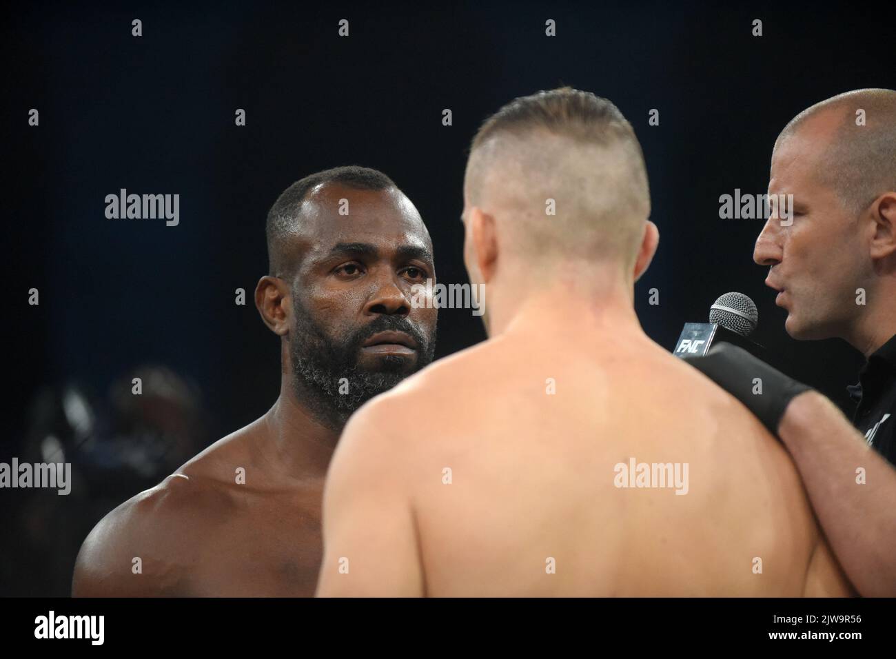 Ivan Vitasovic fight against Geronimo dos Santos during Fight Nation ...