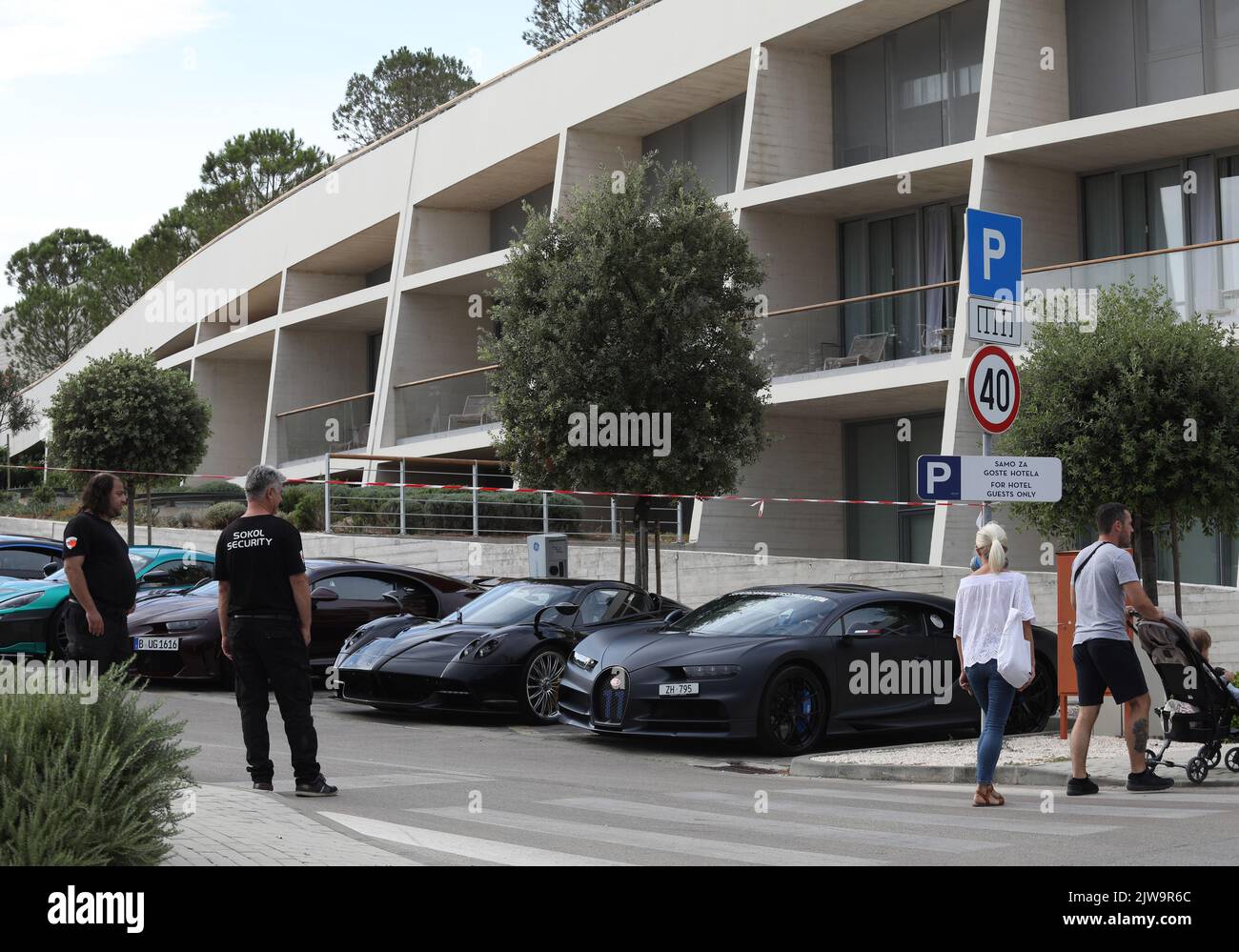 Supercars and Hypercars as part of the “Supercar Owners Circle Croatia ...