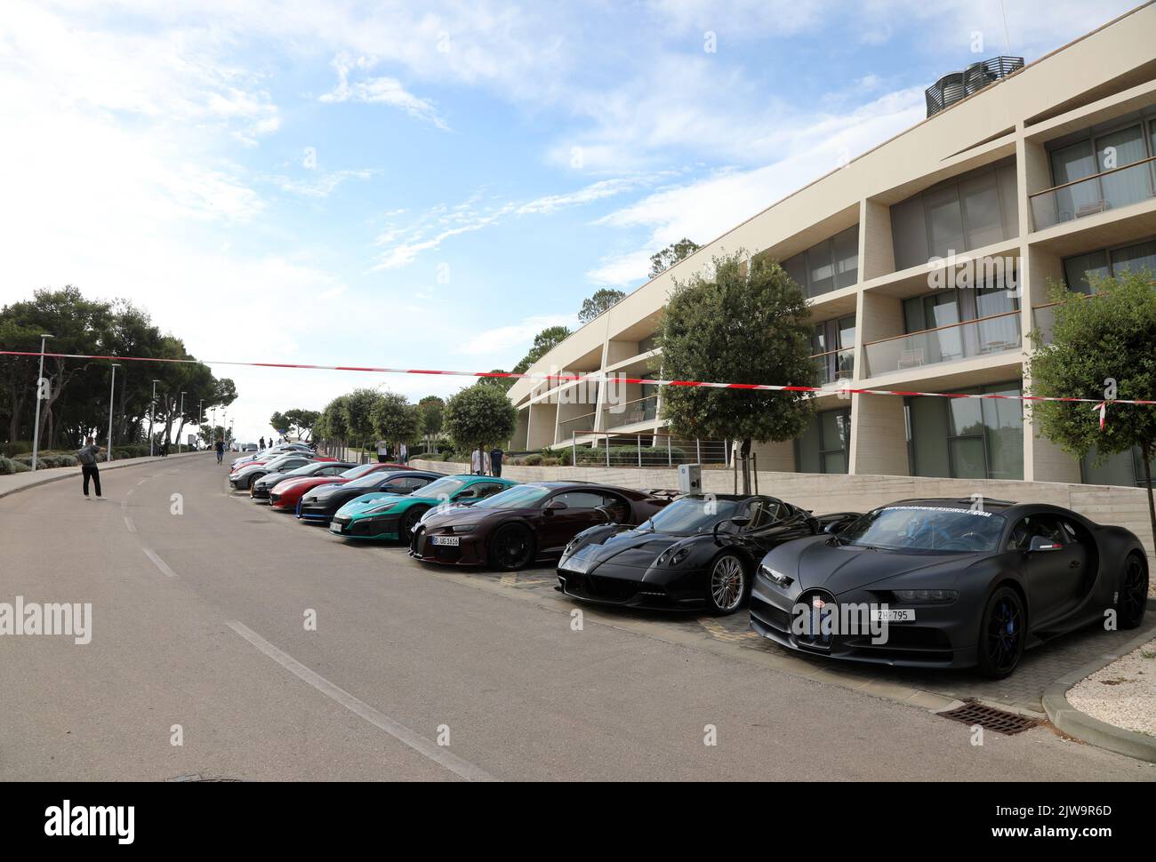 Supercars and Hypercars as part of the “Supercar Owners Circle Croatia ...