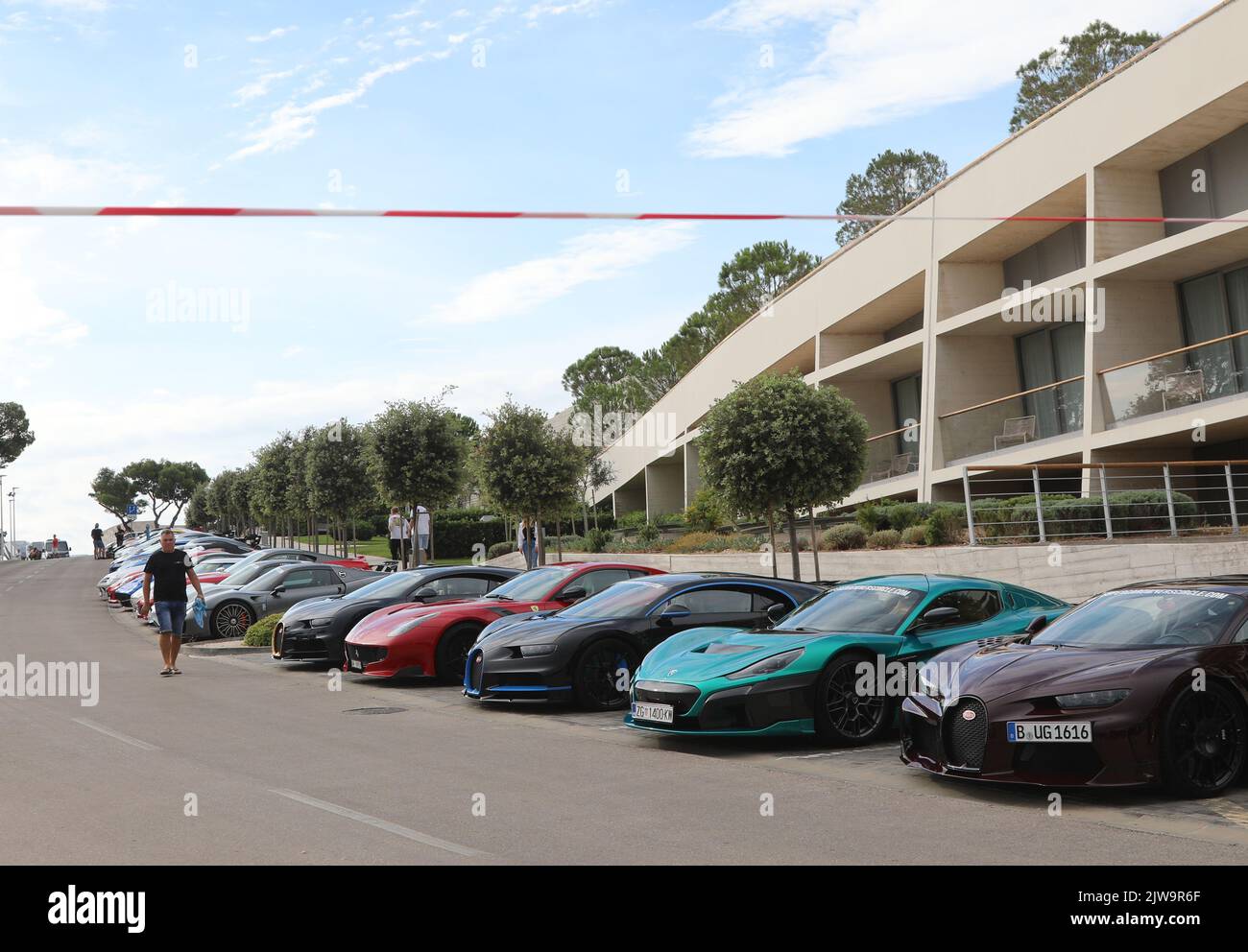Supercars and Hypercars as part of the “Supercar Owners Circle Croatia ...