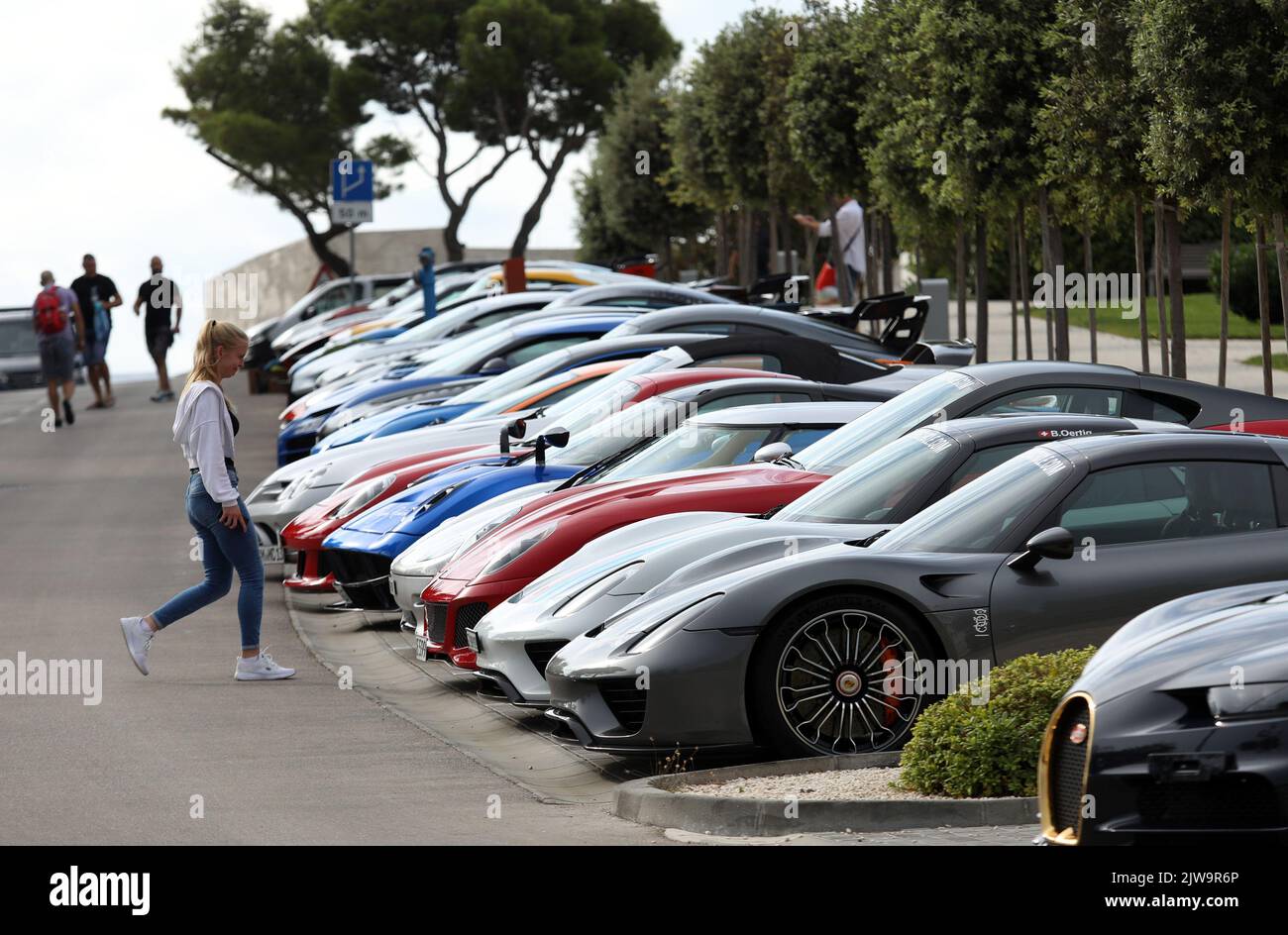 Supercars and Hypercars as part of the “Supercar Owners Circle Croatia ...