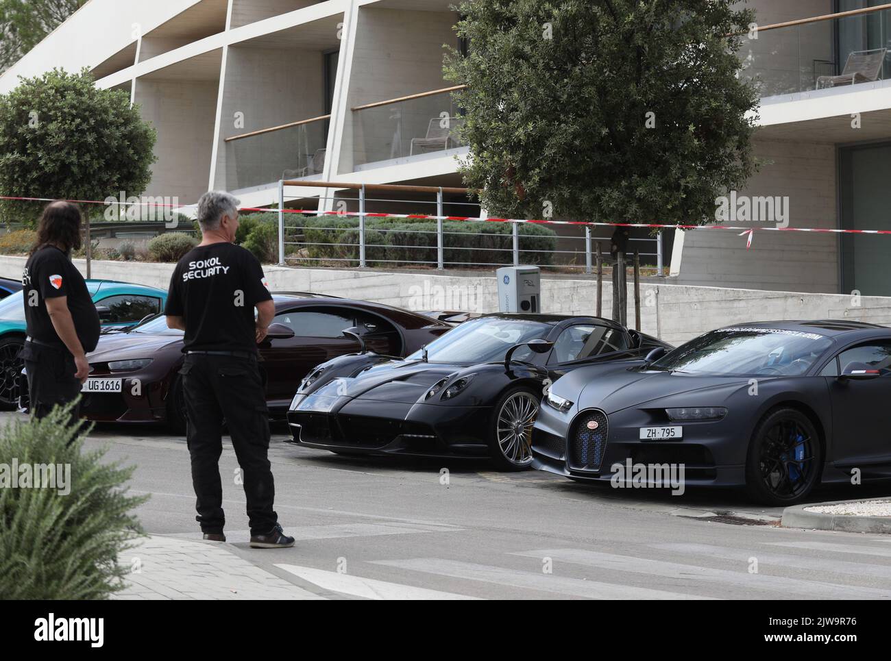 Supercars and Hypercars as part of the “Supercar Owners Circle Croatia ...