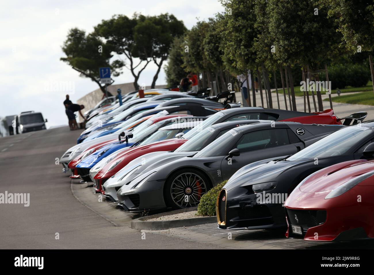 Supercars and Hypercars as part of the “Supercar Owners Circle Croatia ...