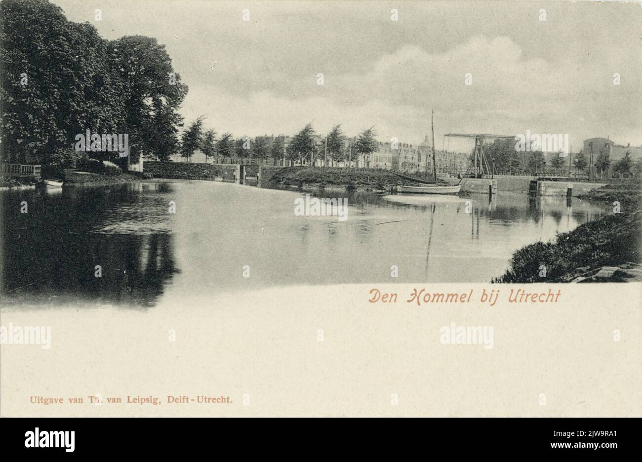 View of the Leidsche Rijn in Utrecht, at the intersection with the ...
