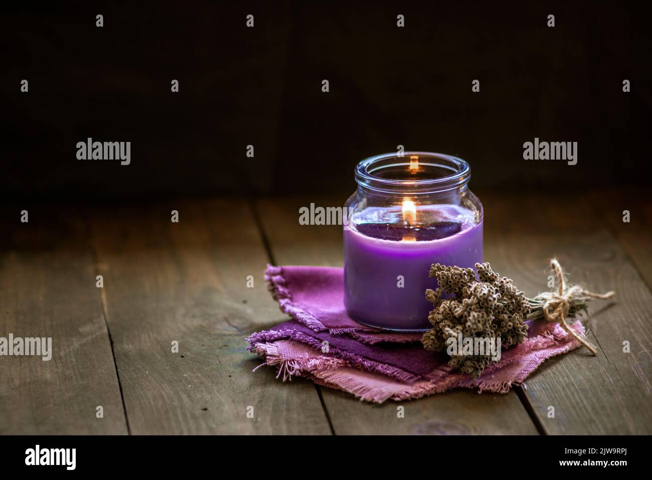 Glass bottle Lavender essential oil dried seed aromatherapy spa massage ...