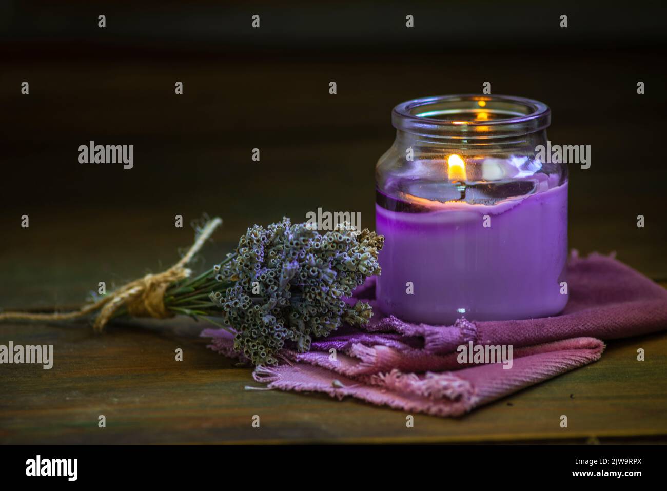 Glass bottle Lavender essential oil dried seed aromatherapy spa massage ...