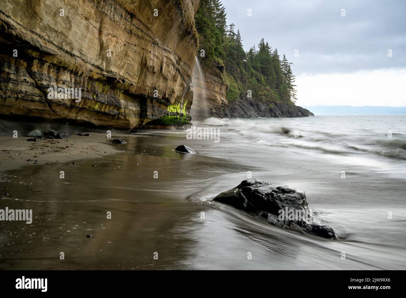 A China Beach Campground In Juan De Fuca Provincial Park In British