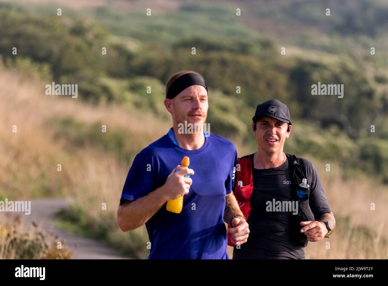 Runners and walkers start the South Coast challenge at for their chosen ...