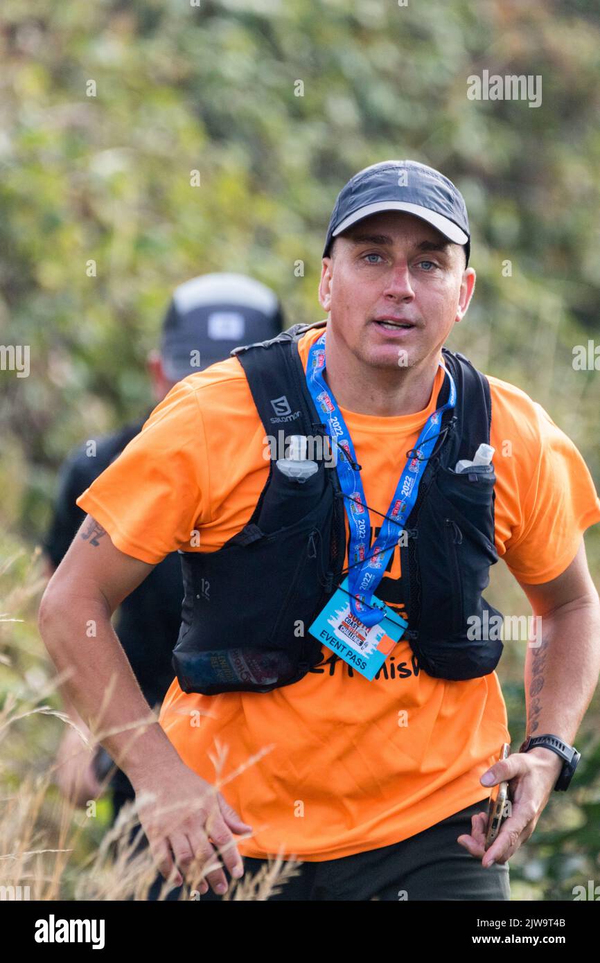 Runners and walkers start the South Coast challenge at for their chosen ...