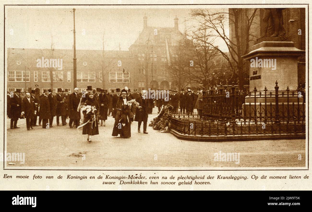 The commemoration / der Union / van Utrecht Stock Photo - Alamy