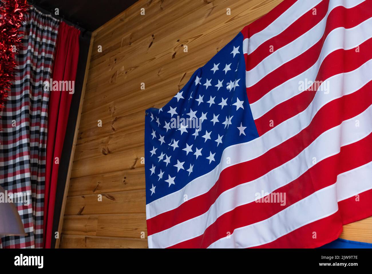 American flag for Memorial Day, 4th of July or Labour Day Stock Photo ...