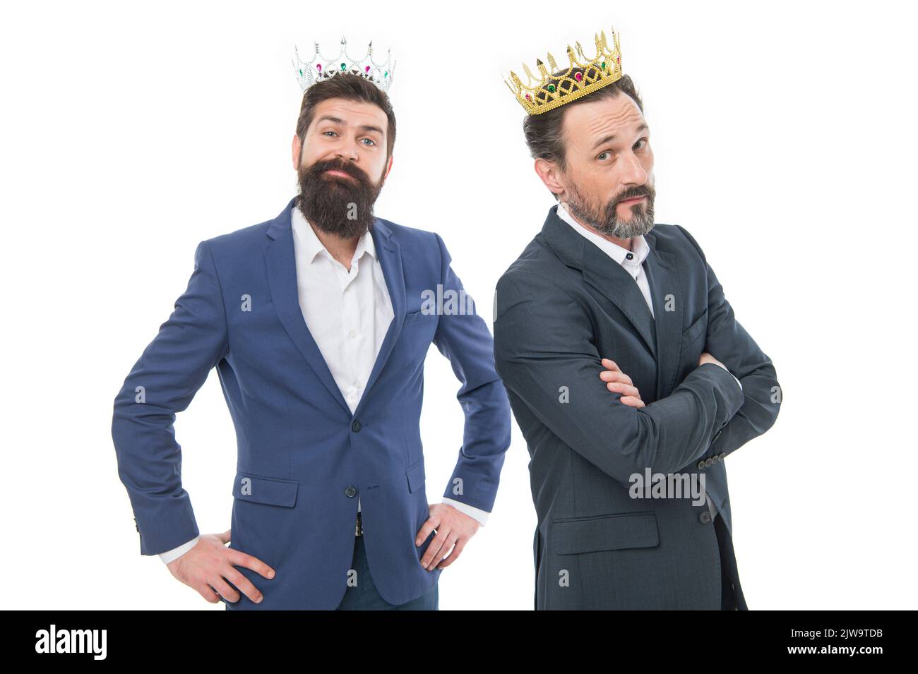 Ambitions lead to reward. Businessmen got crowns as reward. Reward in ...