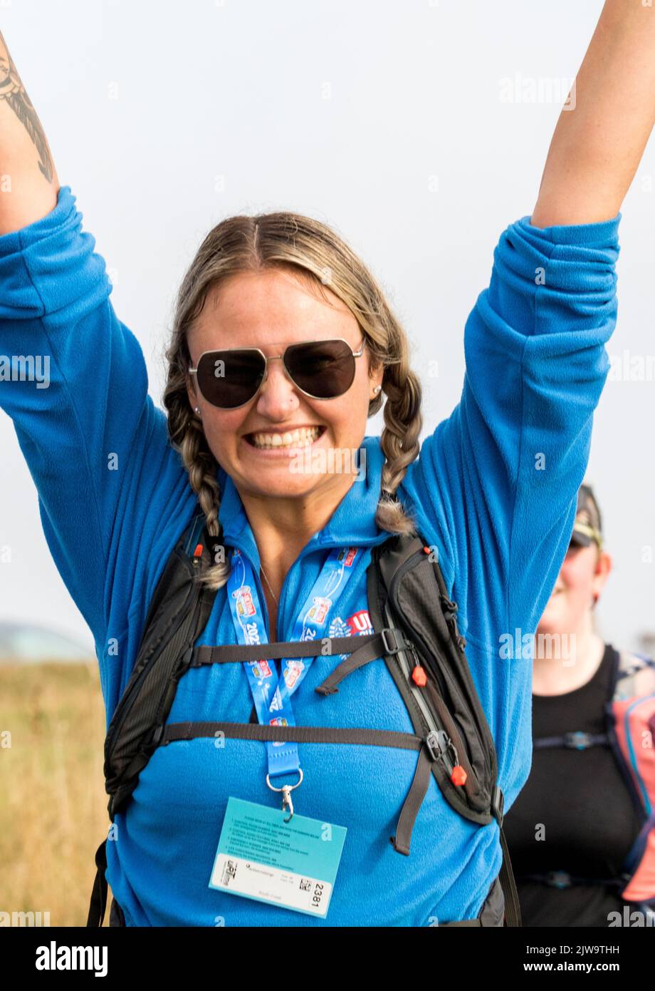Runners and walkers start the South Coast challenge at for their chosen ...