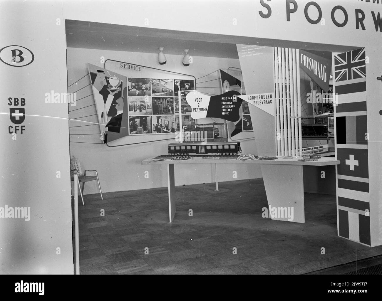 Image of the position of the N.S. at the spring fair in Utrecht Stock ...