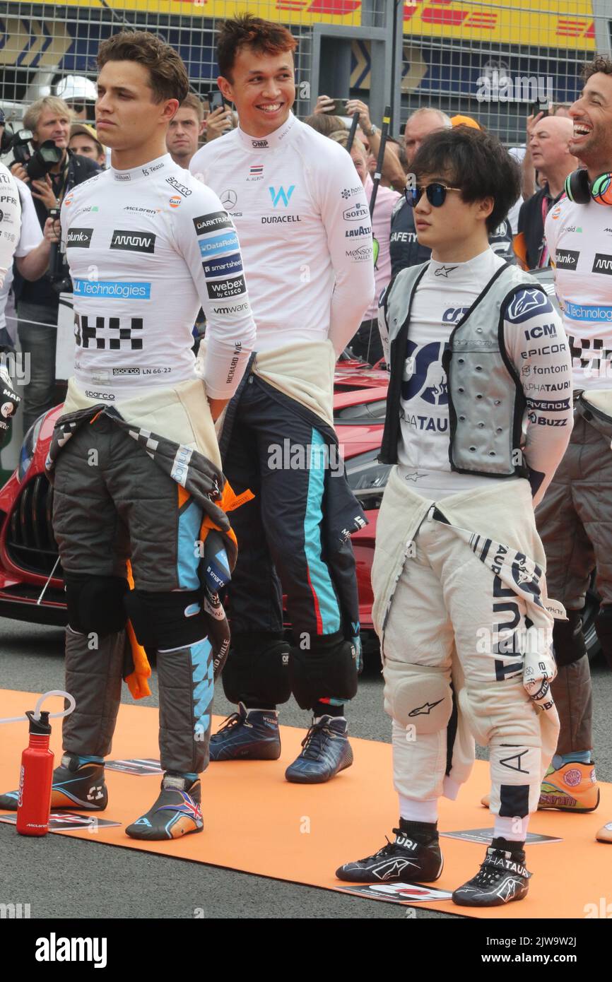 ZANDVOORT, Netherlands. , . in Zandvoort, #22, Yuki TSUNODA, JAP, Team ...