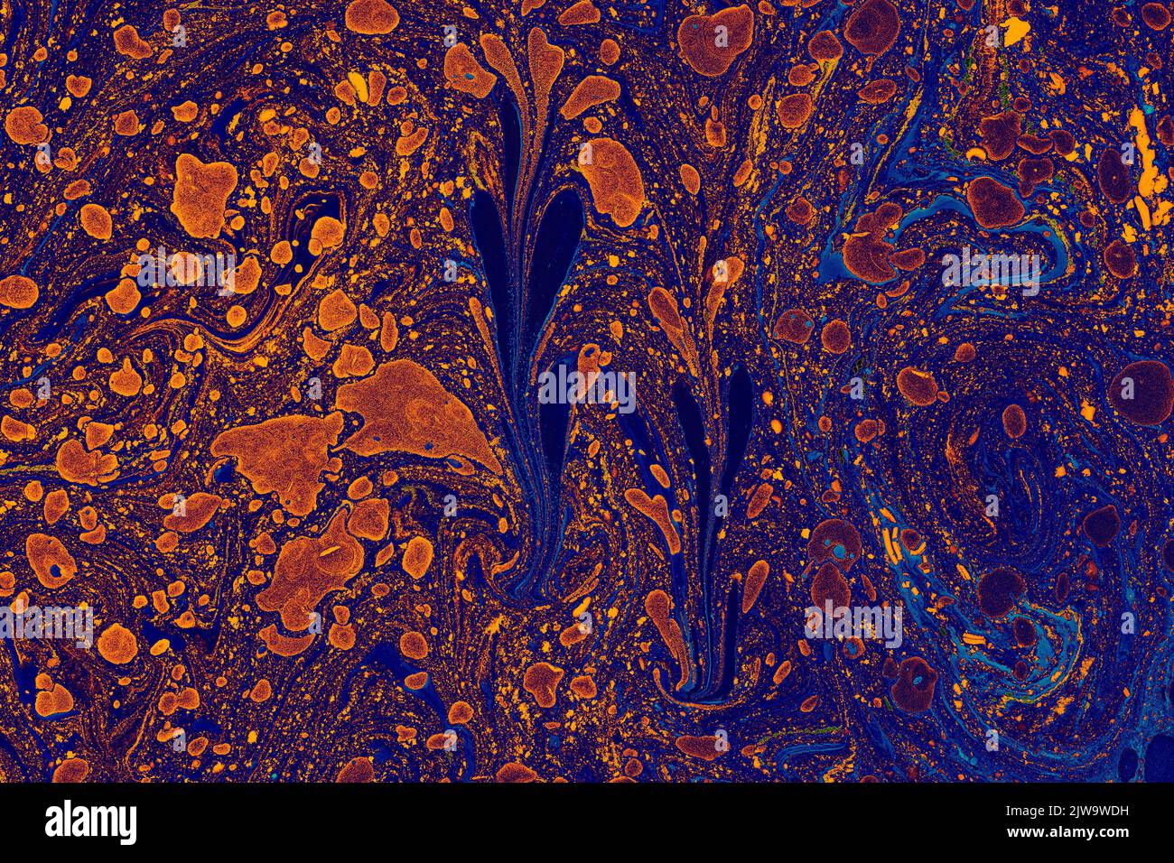Abstract marbling floral pattern for fabric,tile design. background ...