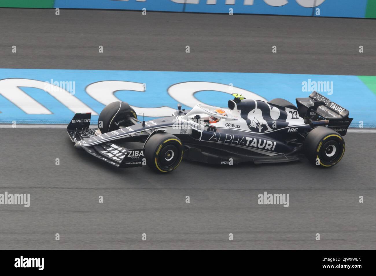 ZANDVOORT, Netherlands. , . in Zandvoort, #22, Yuki TSUNODA, JAP, Team ...