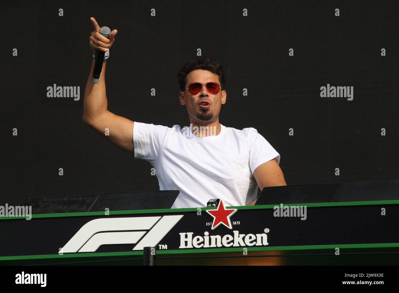 ZANDVOORT, Netherlands. , . in Zandvoort, DJ AFROJACK, Dutch producer ...