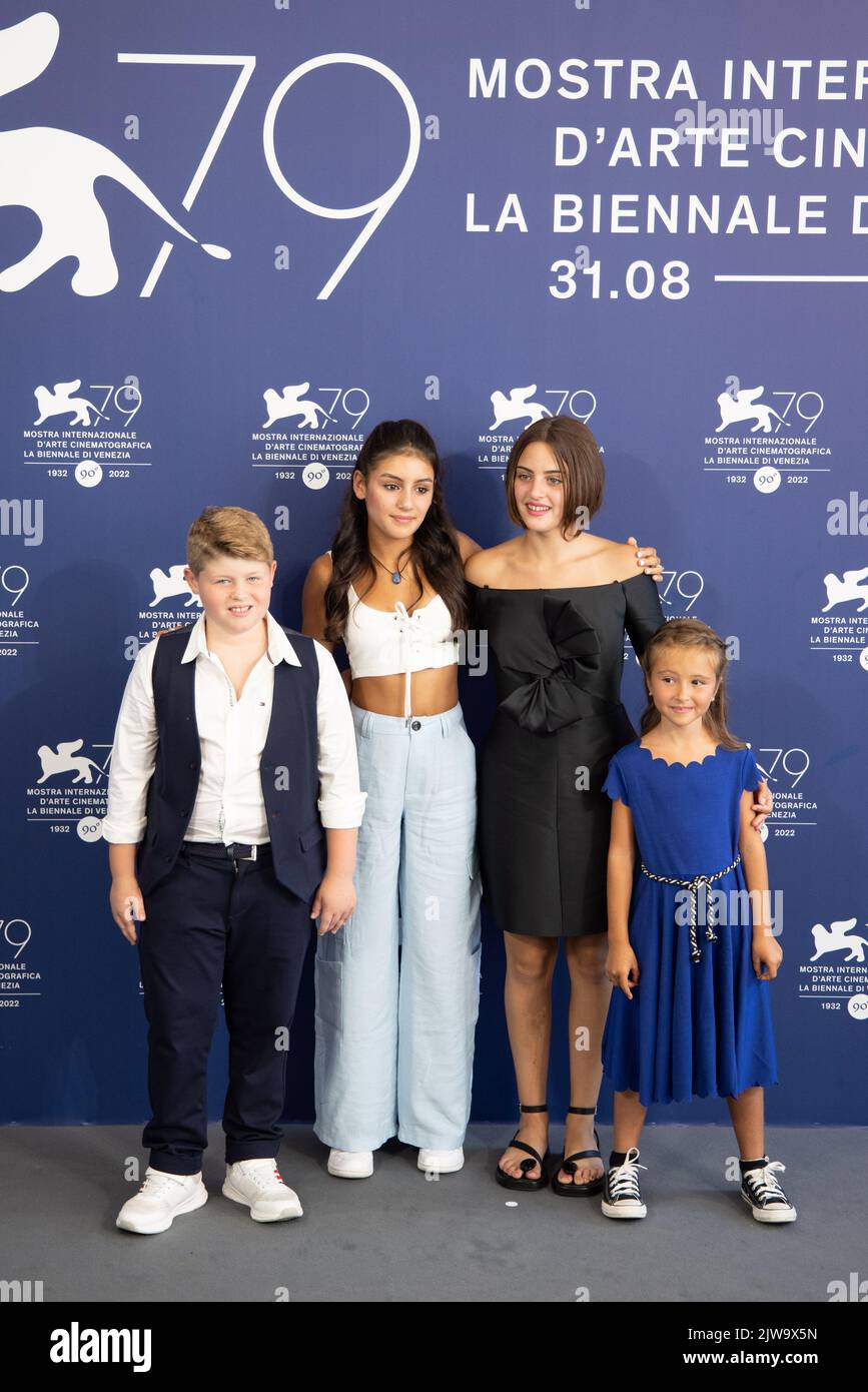 (L-R) Patrizio Francioni, Penelope Nieto Conti, Luana Giuliani and ...
